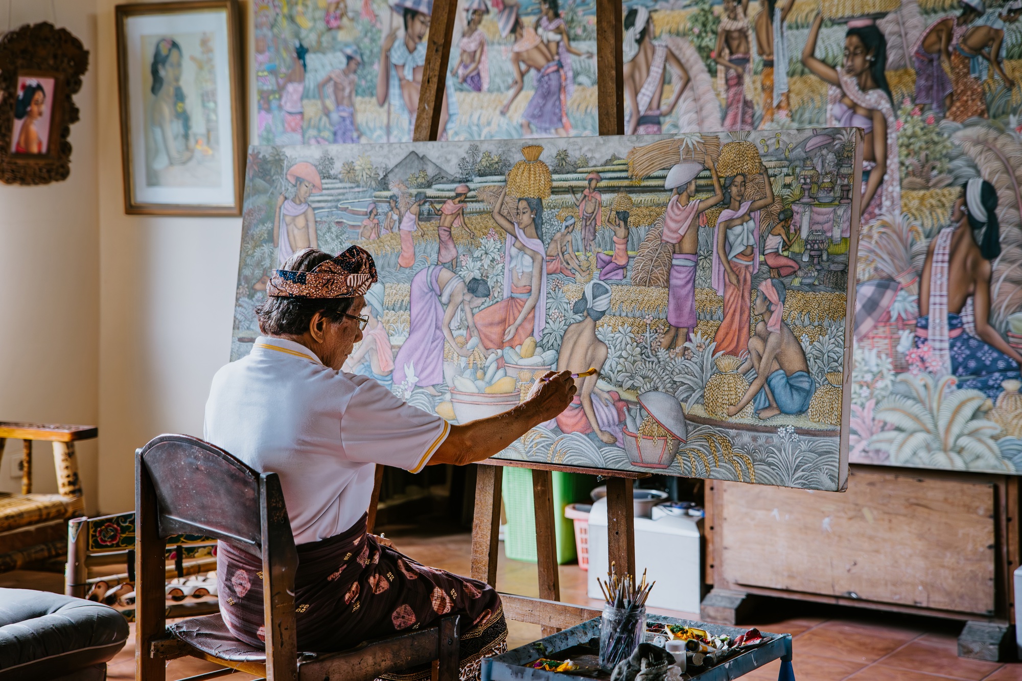 Private Painting Class - Ubud Style - Official Website